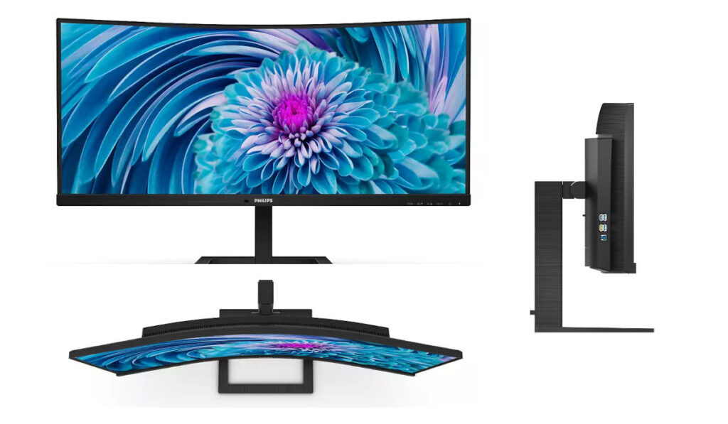 Monitori Philips Zakrivljeni