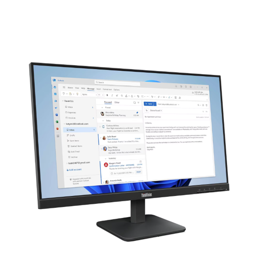 Monitori Lenovo Commercial, LED IPS
